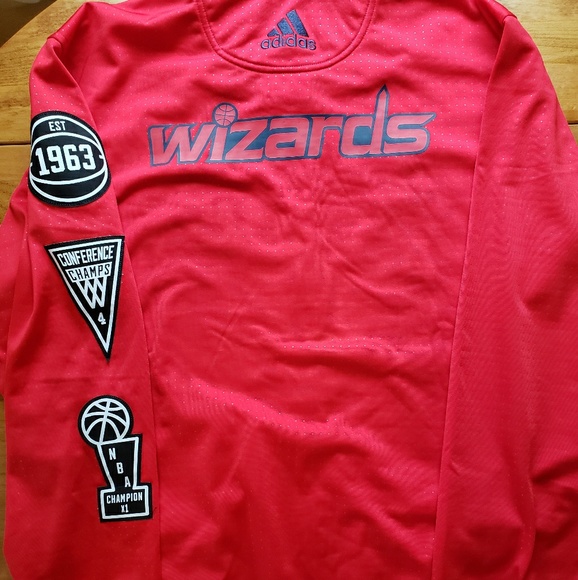 adidas | Jackets & Coats | Mens Nba Wizards Warm Up Jacket Special ...